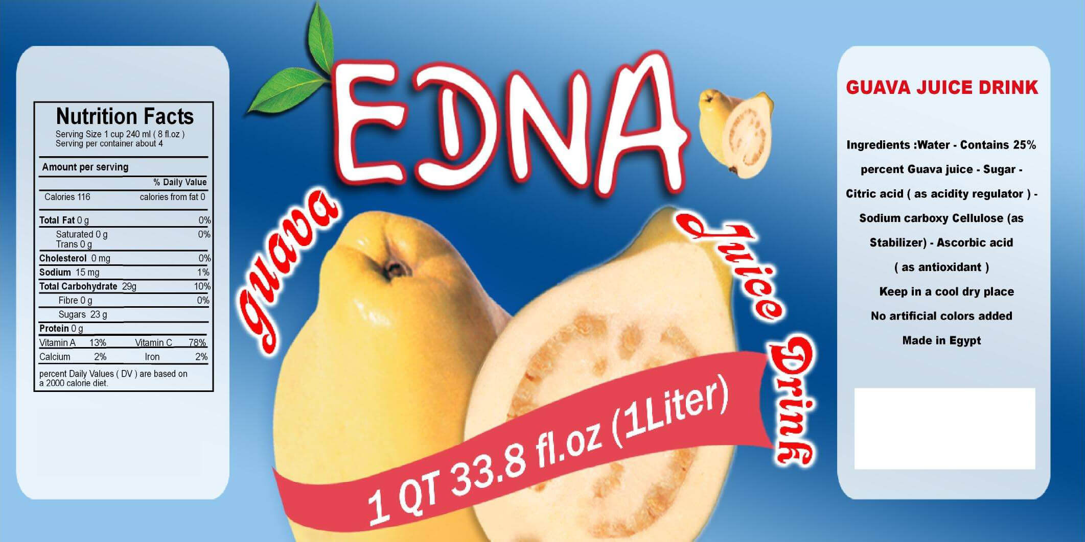 Edna Label Design | Roxanne Brown